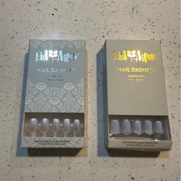 Red Aspen | Makeup | 2 Nib Short Length Red Aspen Press On Nails | Poshmark